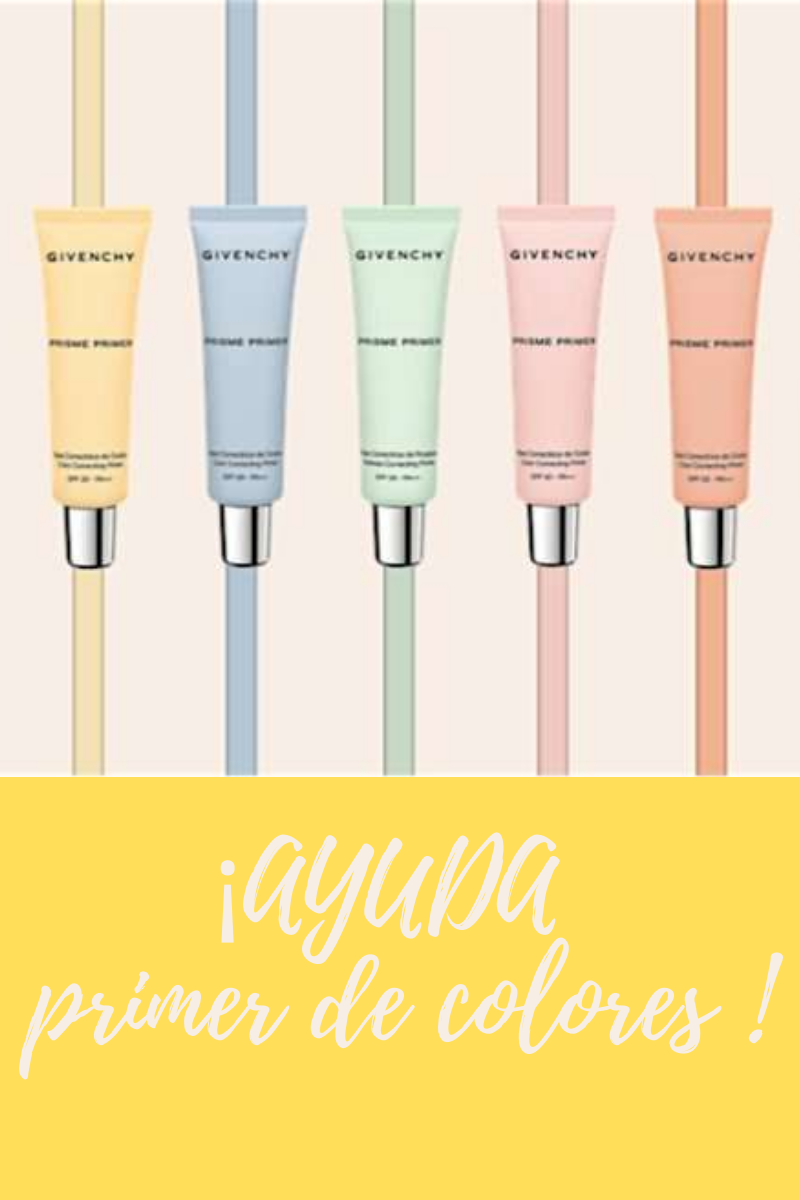 Como usar los 5 colores del primer – curlymangue